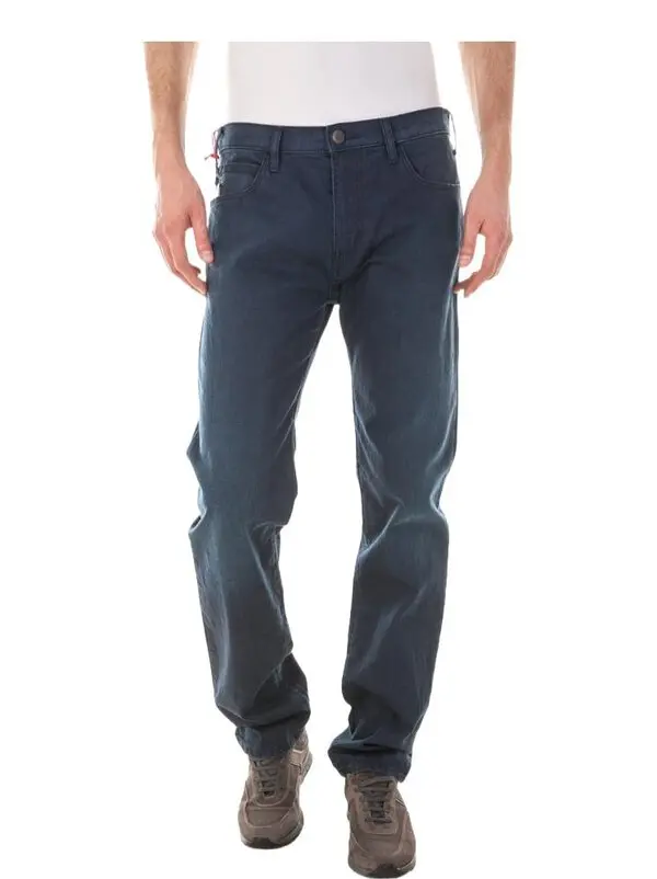 Emporio Armani Logo Detail Denim - Black