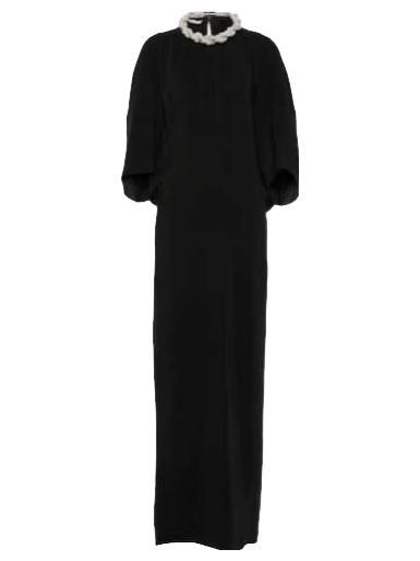 Stella McCartney Crystal Braided Maxi Dress - Black