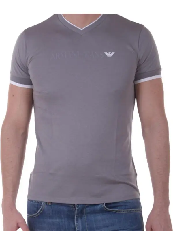 Emporio Armani Logo T-shirt - Gray