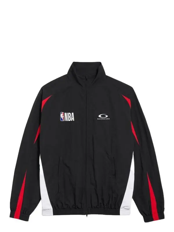 Balenciaga Nba Collaboration Track Jacket - Black