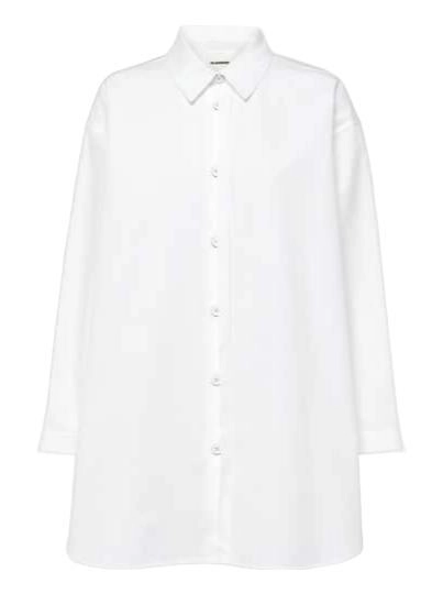 JIL SANDER Long Sleeve Shirt - White