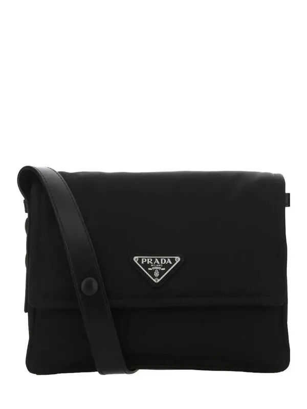 Prada Cini Small Re-nylon Messenger Bag - Black