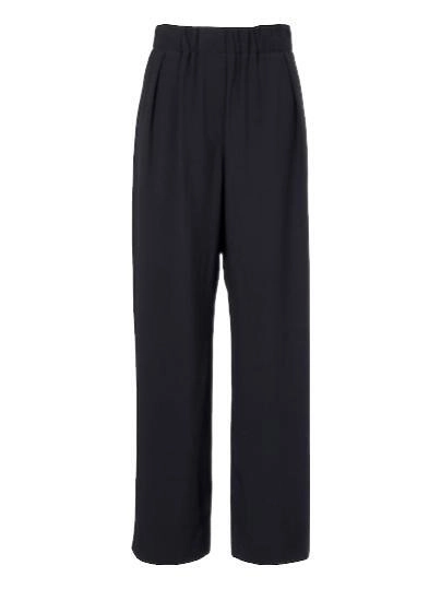 JIL SANDER Wide-leg Pants - Black