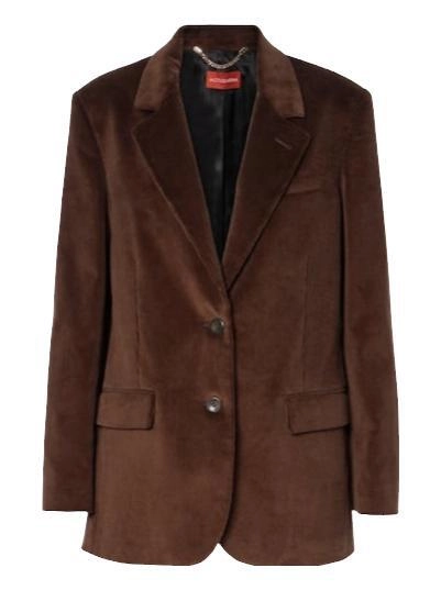 Altuzarra Jules Cotton Corduroy Blazer - Red