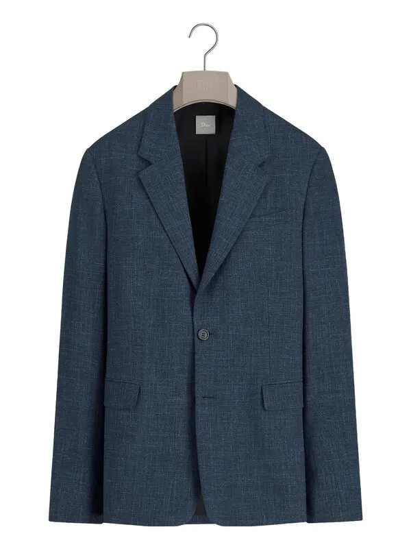 Dior Riviera Single-breasted Jacket - Dark Blue