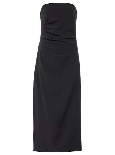 Proenza Schouler Strapless Midi Dress - Black