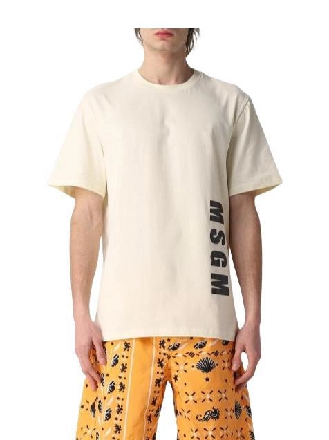MSGM Logo-print T-shirt - White