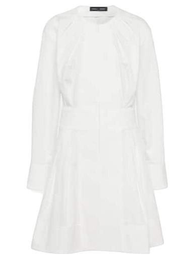 Proenza Schouler Eileen Cotton Poplin Mini Dress - White