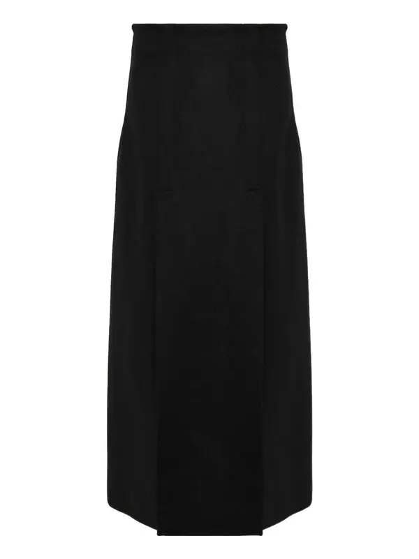 Proenza Schouler High-waisted Long Skirt With Slits - Black
