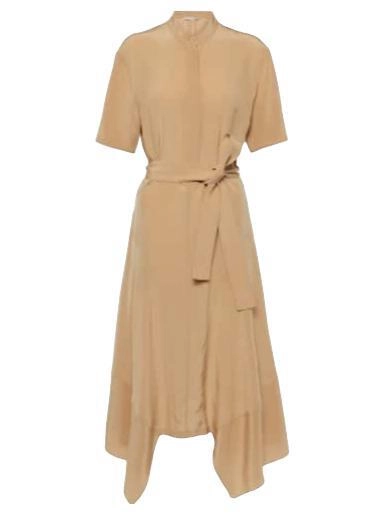 Stella McCartney Silk Crepe De Chine Shirt Dress - Nude