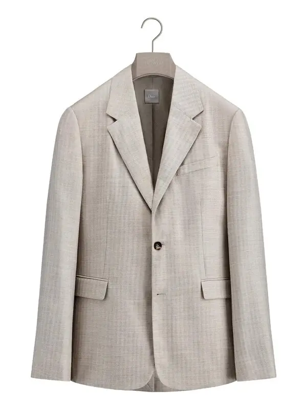 Dior Single-breasted Jacket - Gray