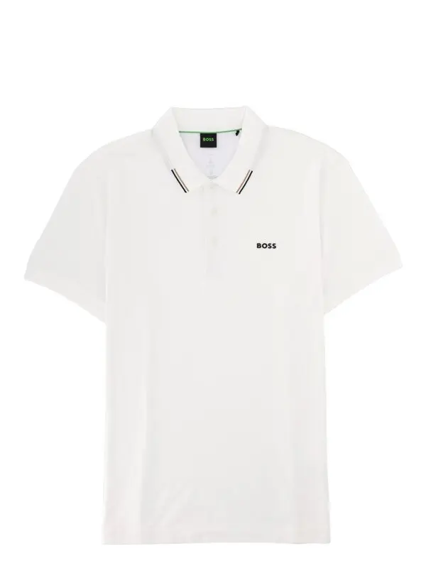 Hugo Boss Short Sleeve Polo Shirt - White