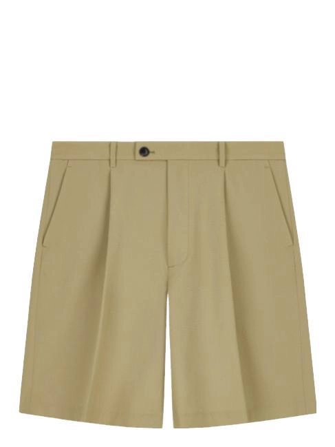 Emporio Armani Belt Loop Shorts - Light Brown