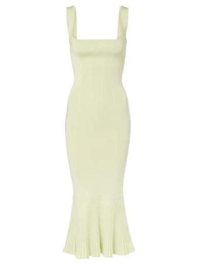 Galvan Atalanta Midi Dress - Nude
