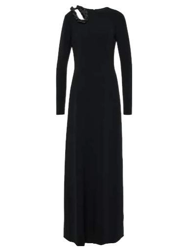 Stella McCartney Crystal-embellished Cutout Gown - Black