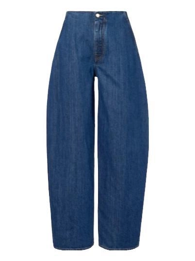 JIL SANDER Barrel-leg Jeans - Blue