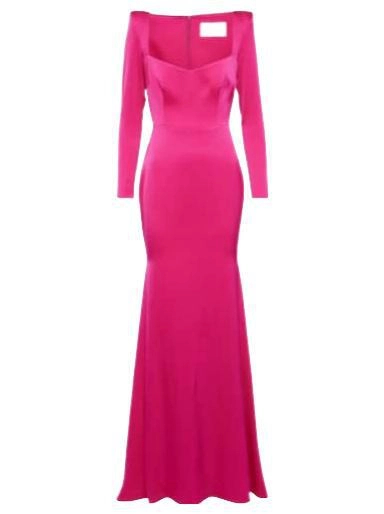 Alex Perry Satin Gown - Pink