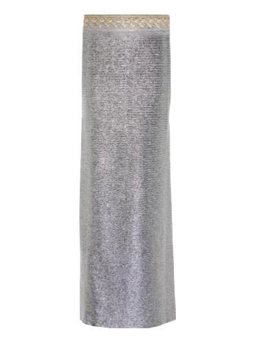 Rabanne Embellished Maxi Skirt - Gray