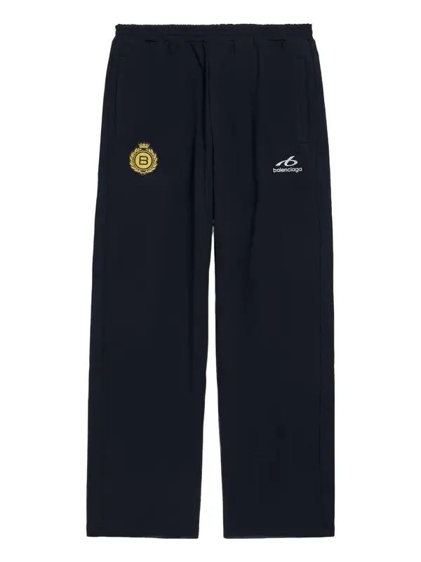 Balenciaga Soccer Baggy Sweatpants - Black