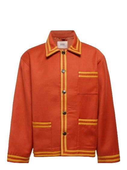 BODE Society Club Wool Blouson Jacket - Red