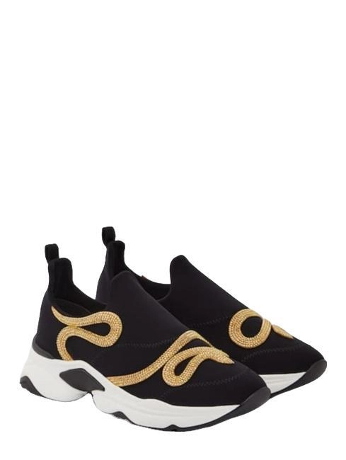 Rene Caovilla Embellished Sneakers - Black
