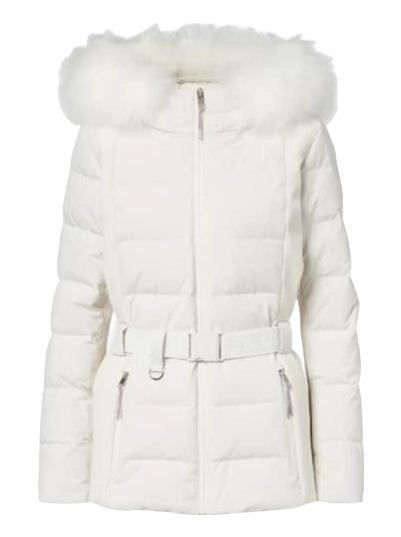 YVES SALOMON Down Ski Jacket With Fur Trim - No