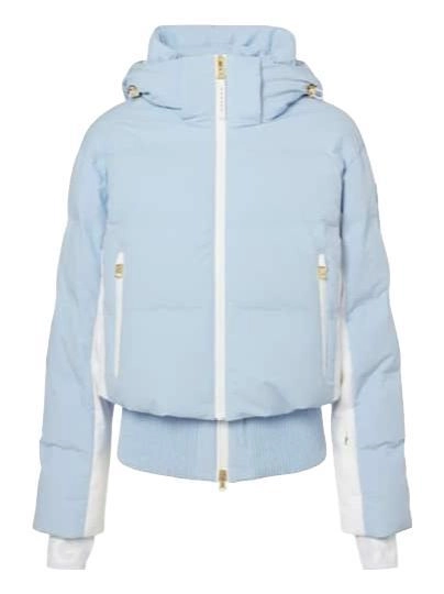 Bogner Surid Quilted Ski Jacket With Drawstring Hood - Blue