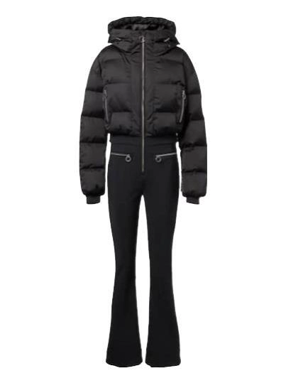 Fusalp Jenko Quilted Ski Suit - Black