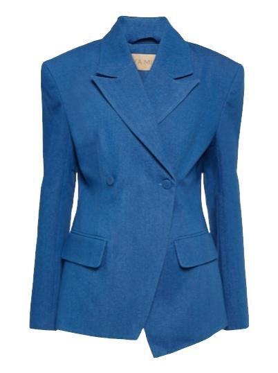 AYA MUSE Cosa Double-breasted Blazer - Blue