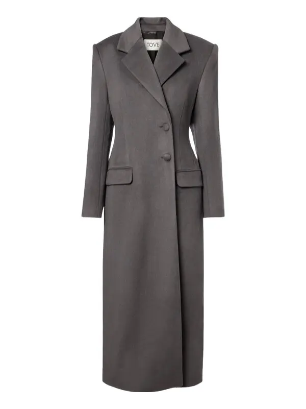 Tove Vonnie Wool Coat - Black