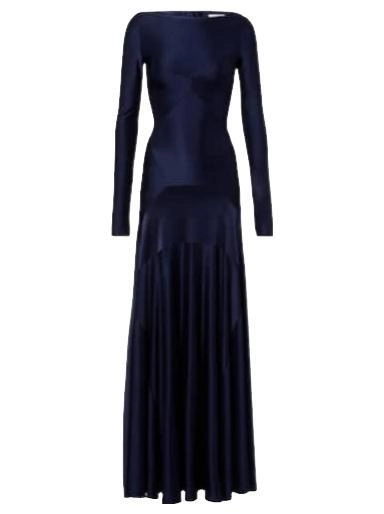 Rabanne Paneled Jersey Maxi Dress - Black