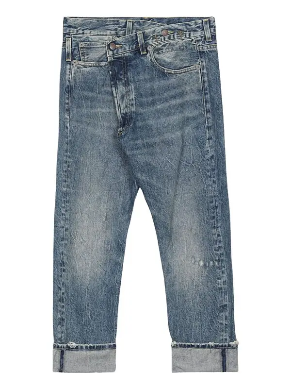R13 Kelly Crossover Jeans - Blue