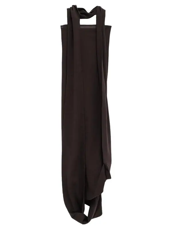 Paloma Wool Draped Midi Dress - Black
