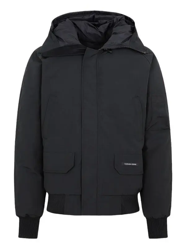 Canada Goose Chilliwack Hooded Bomber Jacket - Black