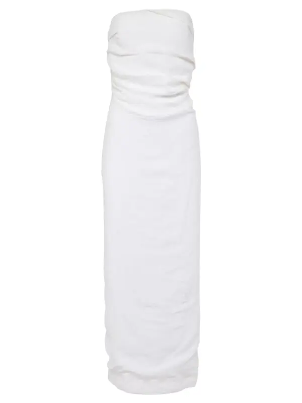 Tove Bridal Sabella Linen Maxi Dress - White