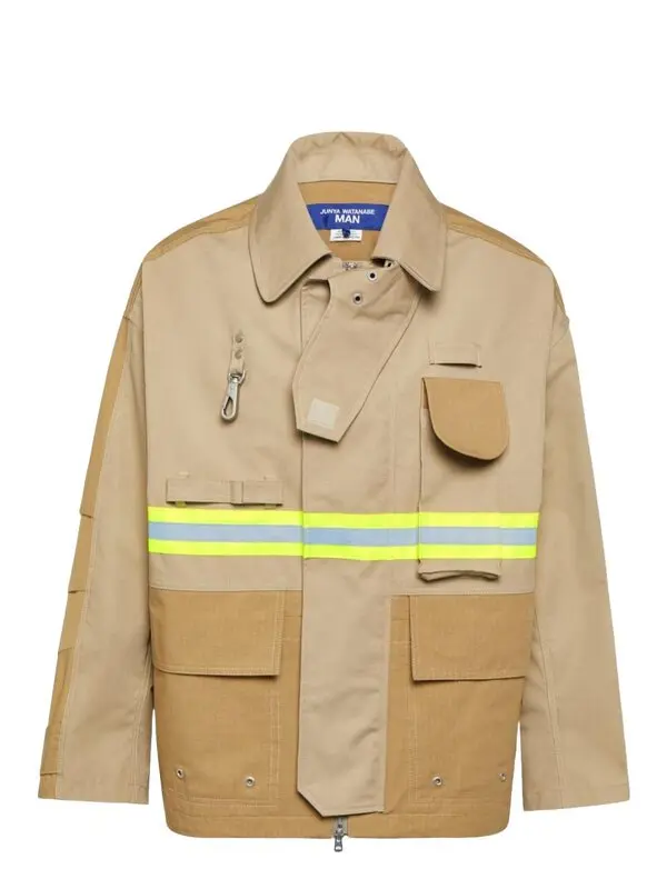 Junya Watanabe Long-sleeved Casual Jacket With Zipper Closure - Nude