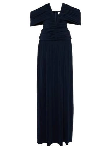 Magda Butrym Off-the-shoulder Midi Dress - Black