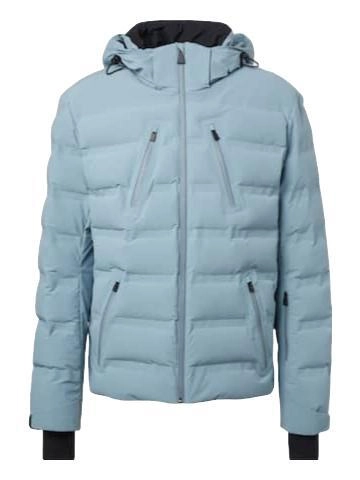 Aztech Mountain Nuke Hooded Down Ski Jacket - Blue