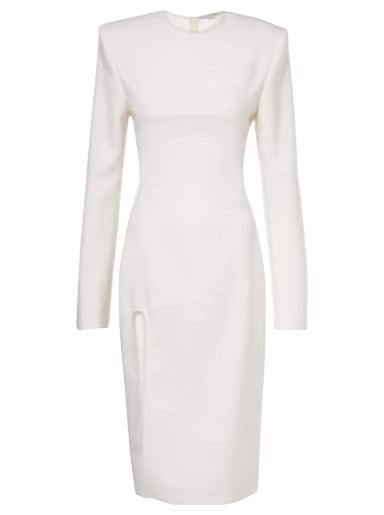 Stella McCartney Wool Midi Dress - White