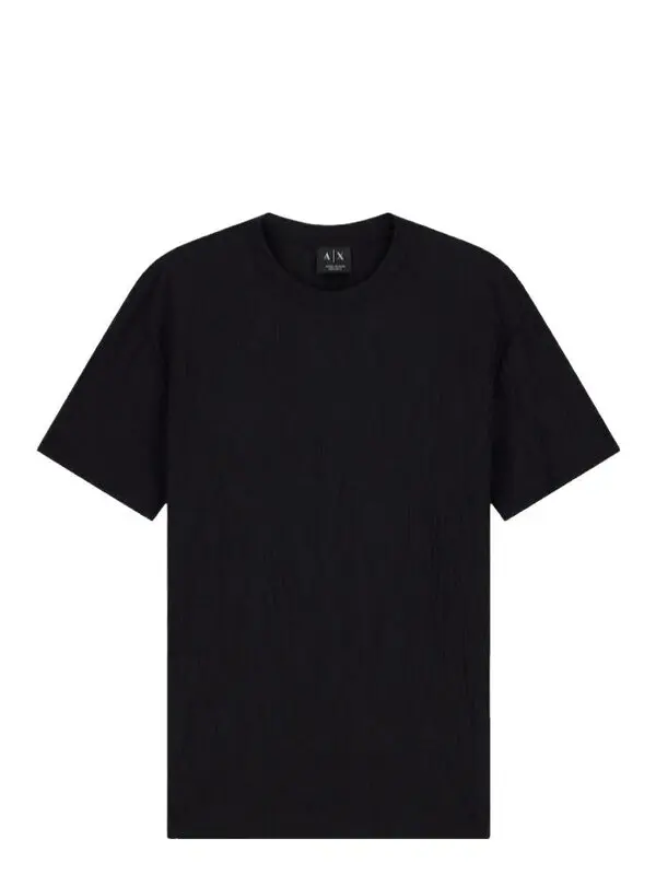 Armani Exchange Short-sleeved Crew-neck T-shirt - Black