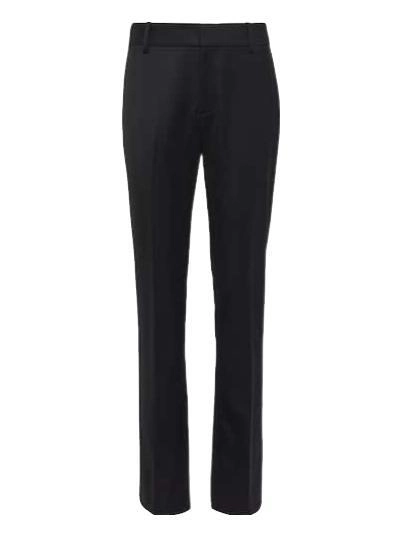 NILI LOTAN Straight-leg Casual Trousers - Black
