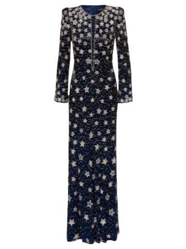 Jenny Packham Madrigal Embellished Gown - Black