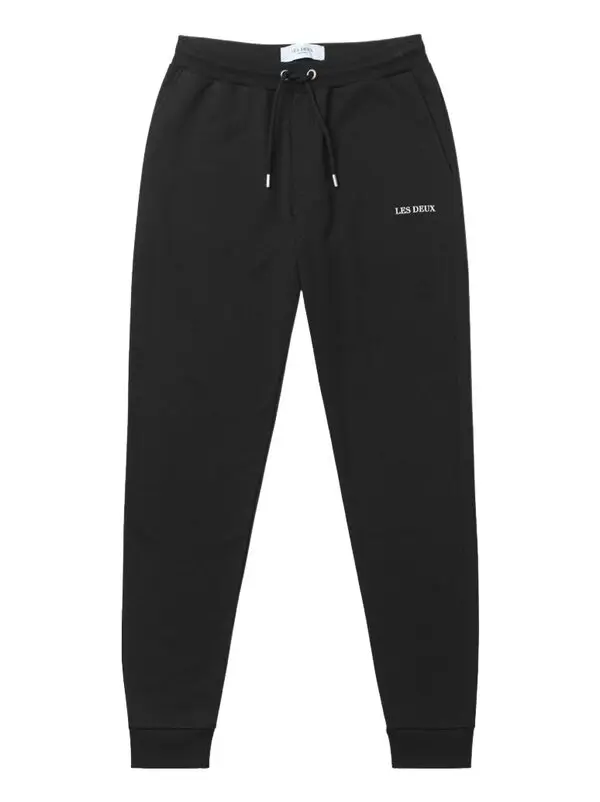 LES DEUX Micro-standard Sweatpants - Black