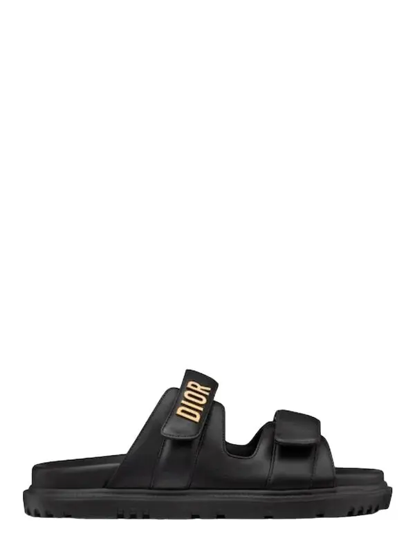 Dior Dioract Slide Sandals - Black