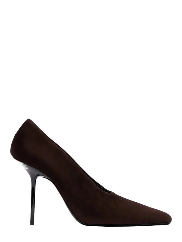 Victoria Beckham 100mm Square-toe High Heels - Black