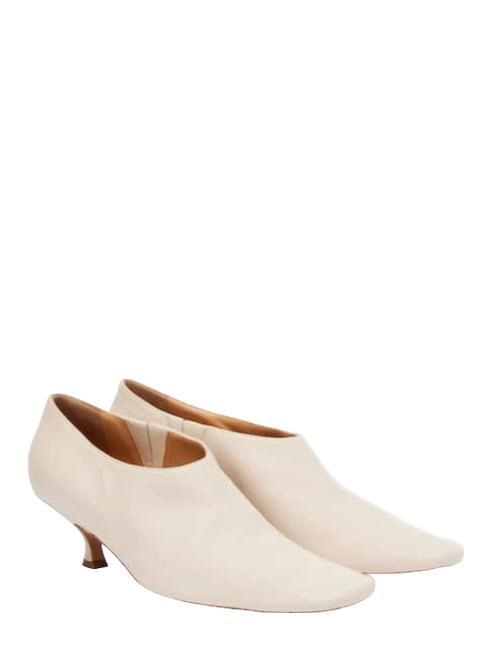 Calvin Klein Anna Leather Pumps - White