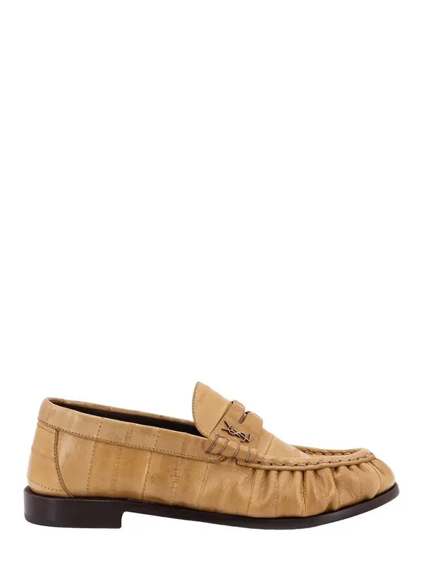 Saint Laurent Le Loafer Slip-on Loafers - Nude