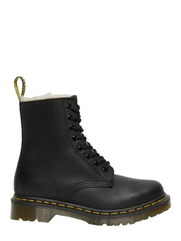 Dr. Martens Lacing Short Boots - Black
