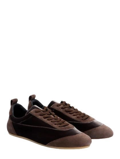 JIL SANDER Etage Velvet Sneakers - Black