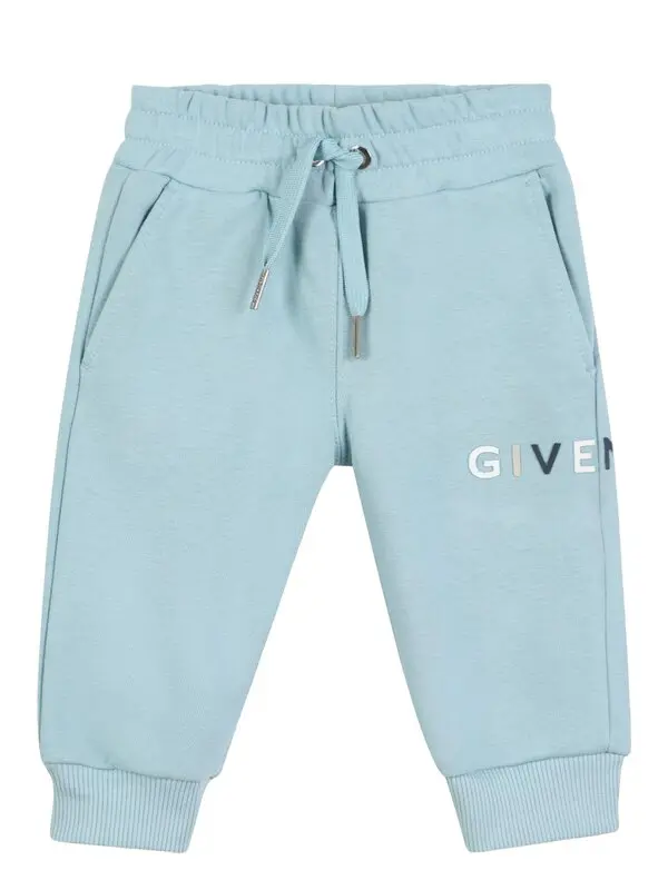 Givenchy Elastic Waist Drawstring Pants - Silver